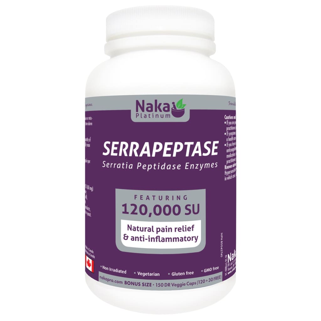 Golden Sun Health Foods Ltd - Serrapeptase 120 000 SU
